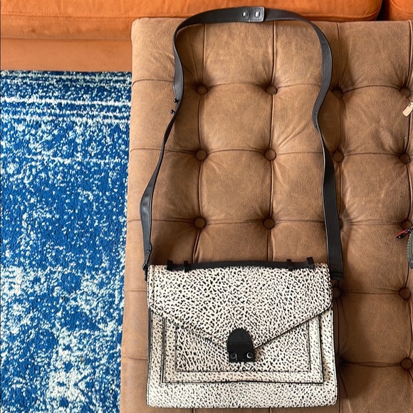 Loeffler Randall | Bags | Loeffler Randall Black And White Leather ...